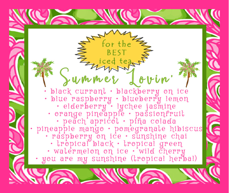 Summer Lovin' Collection 2021 – Bluffton Tea Company